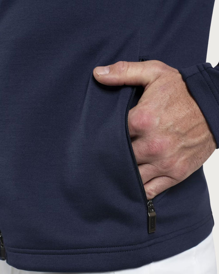 Mens Kjus Formula Midlayer Jacket - Navy