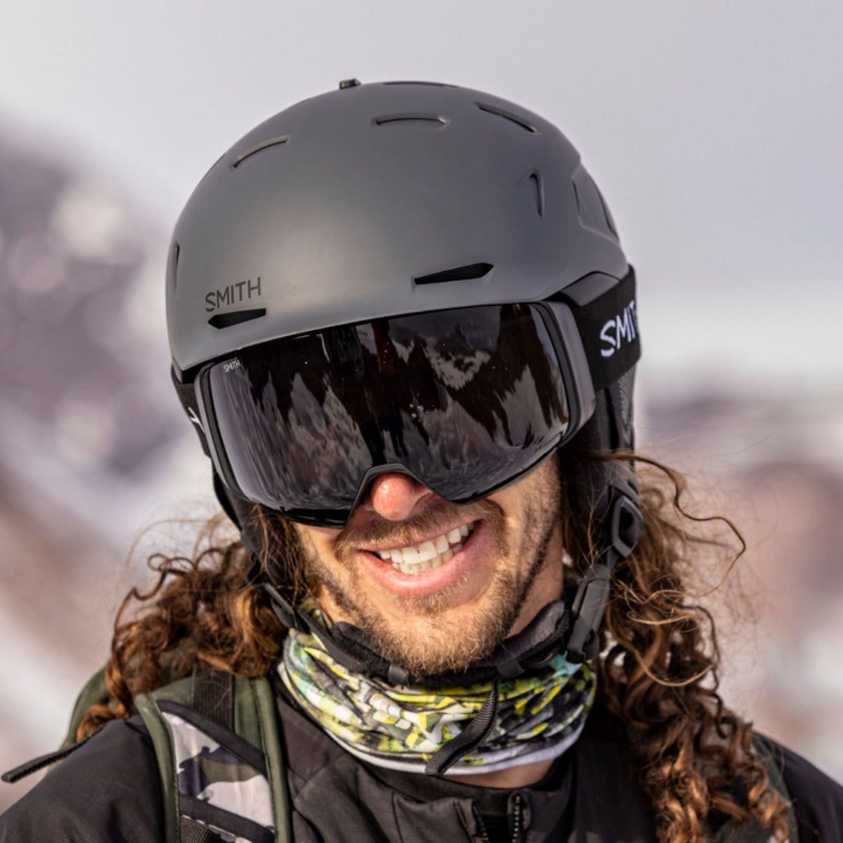 Smith Nexus MIPS Helmet - Matte Slate / Black - Snowscene
