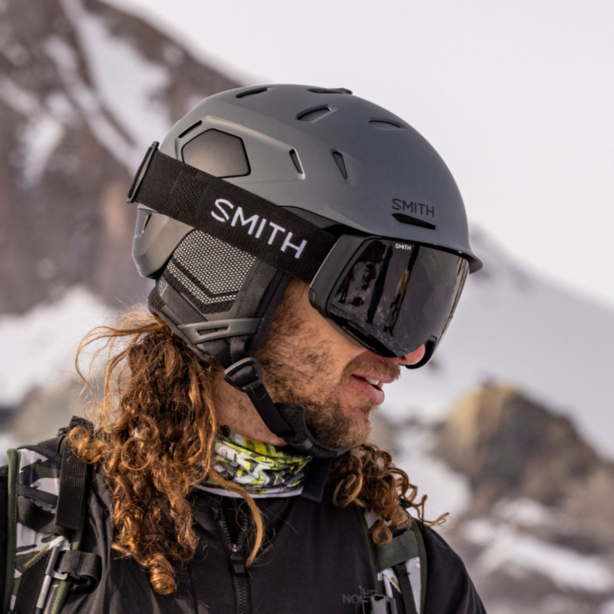 Smith Nexus MIPS Helmet - Matte Slate / Black - Snowscene