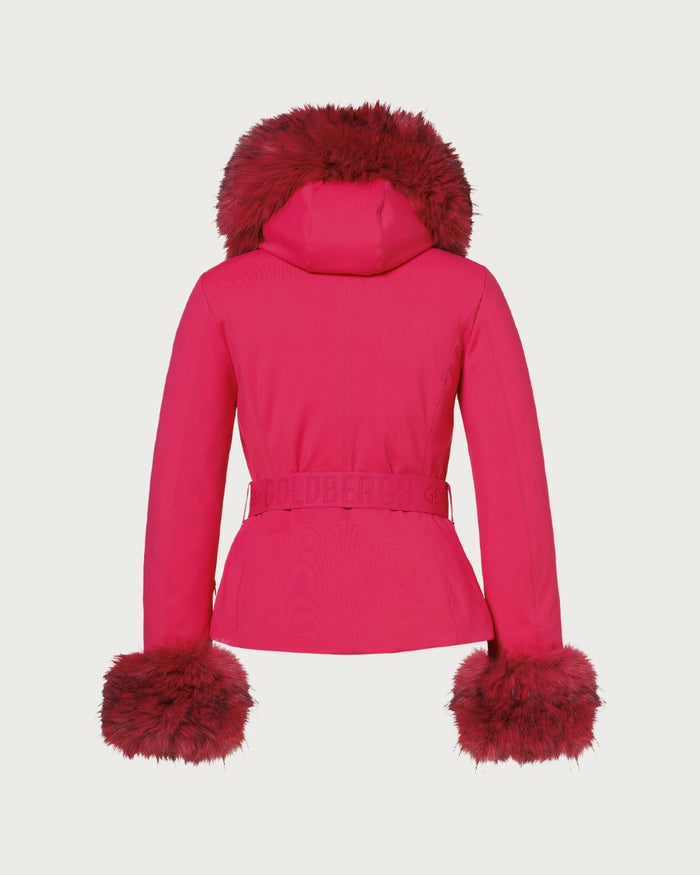 Womens Goldbergh Giselle Faux Border Jacket - Italian Rose