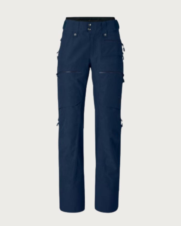 Womens Norrona Lofoten Gore-Tex Insulated Pant - Indigo Night