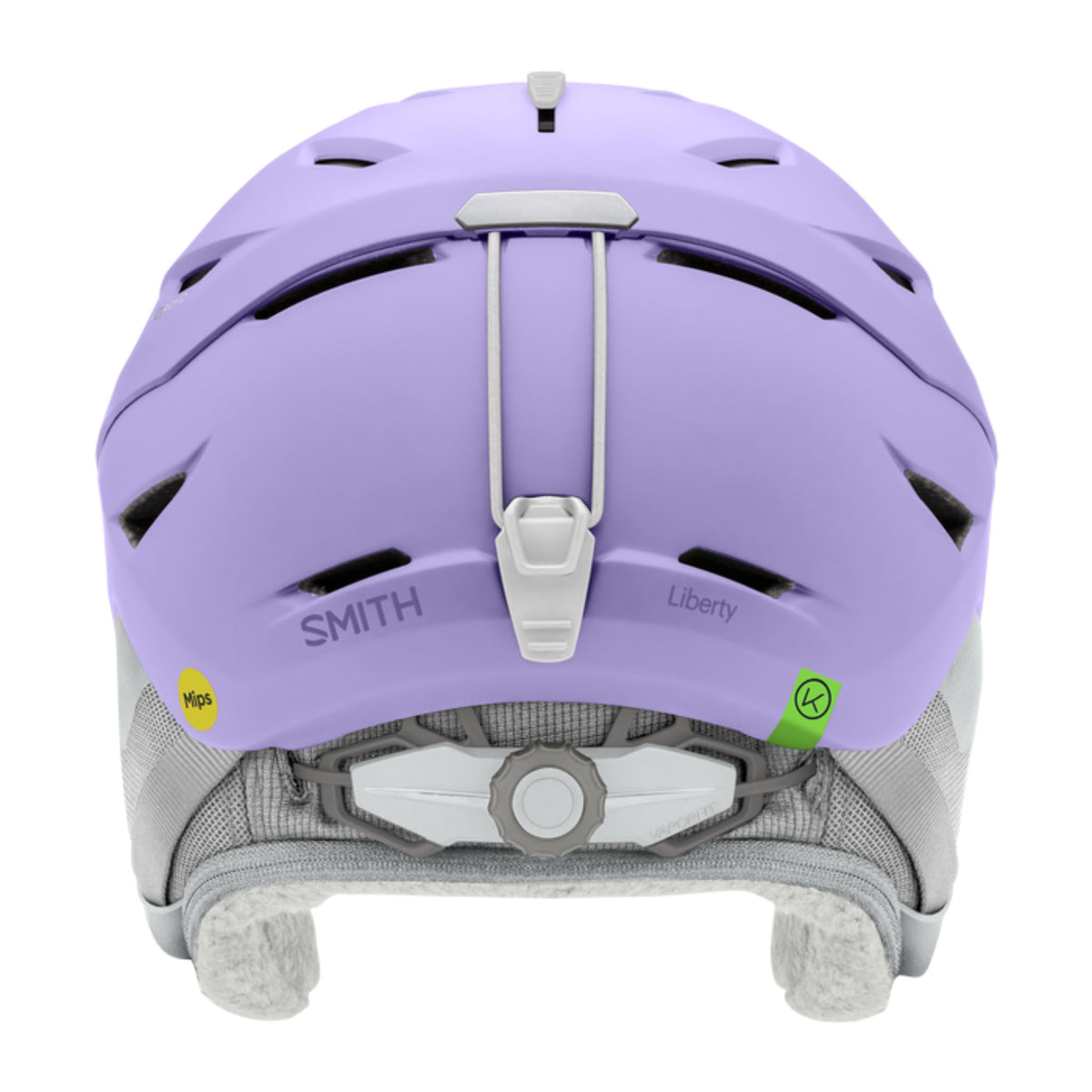 Womens Smith Liberty MIPS Helmet - Matte Peri Dust - Snowscene